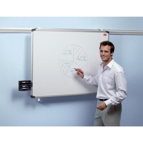 Nobo Pro-Rail Whiteboard Magnetic 900x1200mm 1901233 25883AC 131502