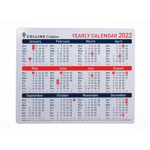 Colplan A4 2022 Yearly Planner 617007
